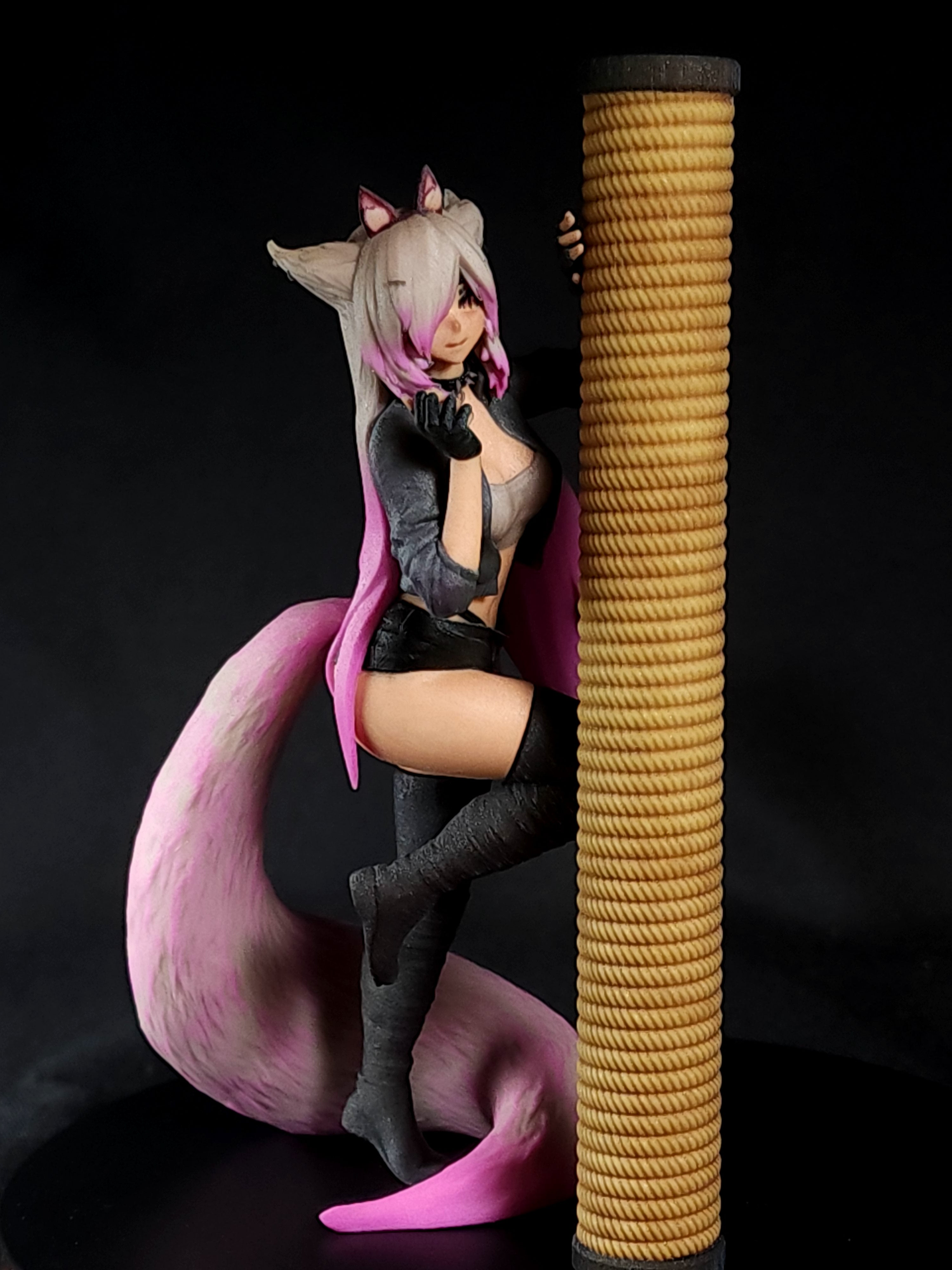 Aeriy the Neko – Tieflings Workshop