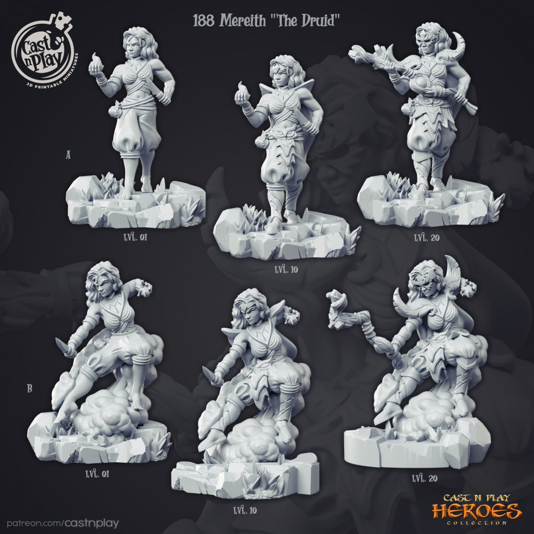 Merelth "The Druid" – Tieflings Workshop