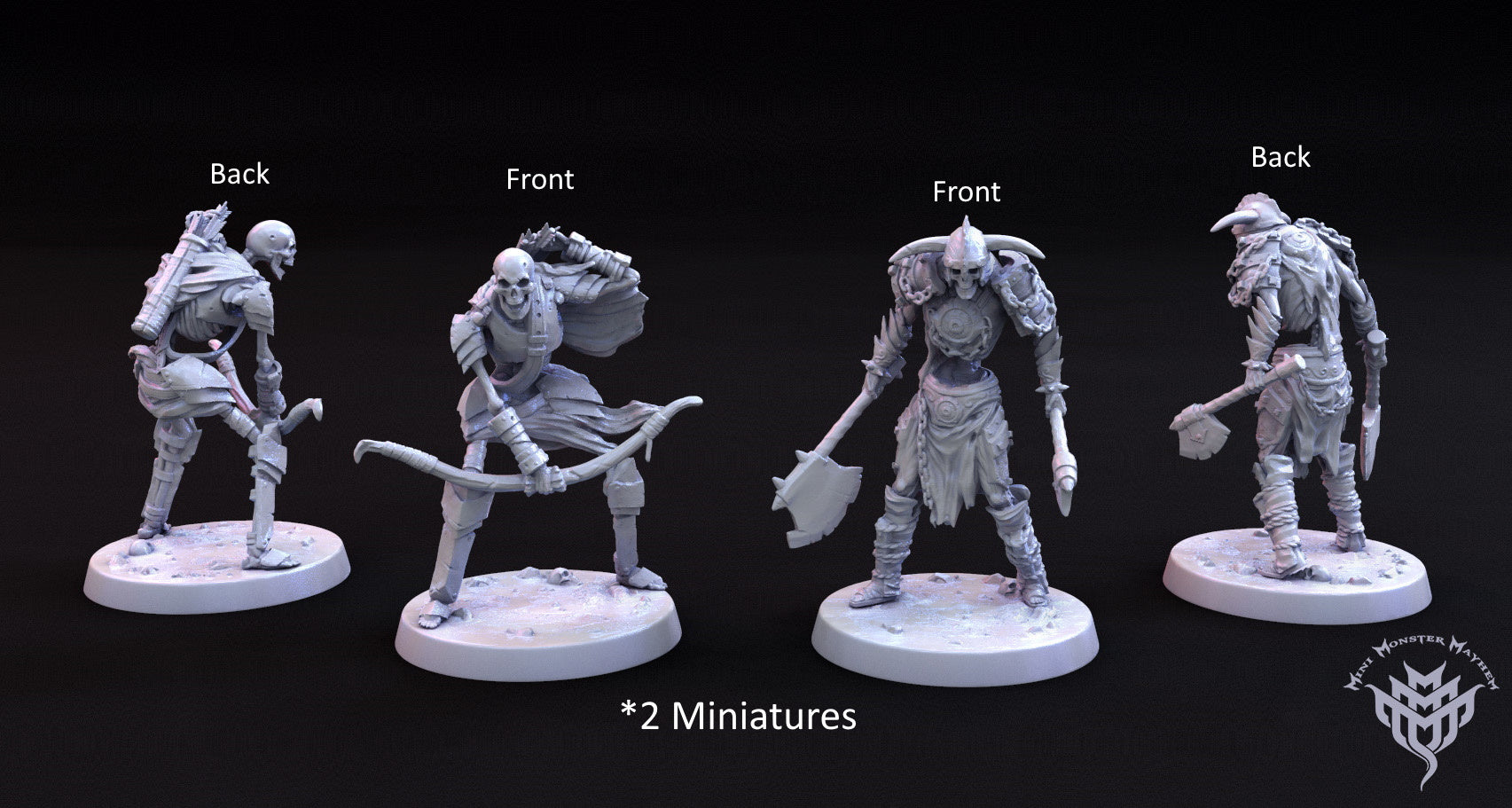 Skeleton Soldiers Bundle – Tieflings Workshop