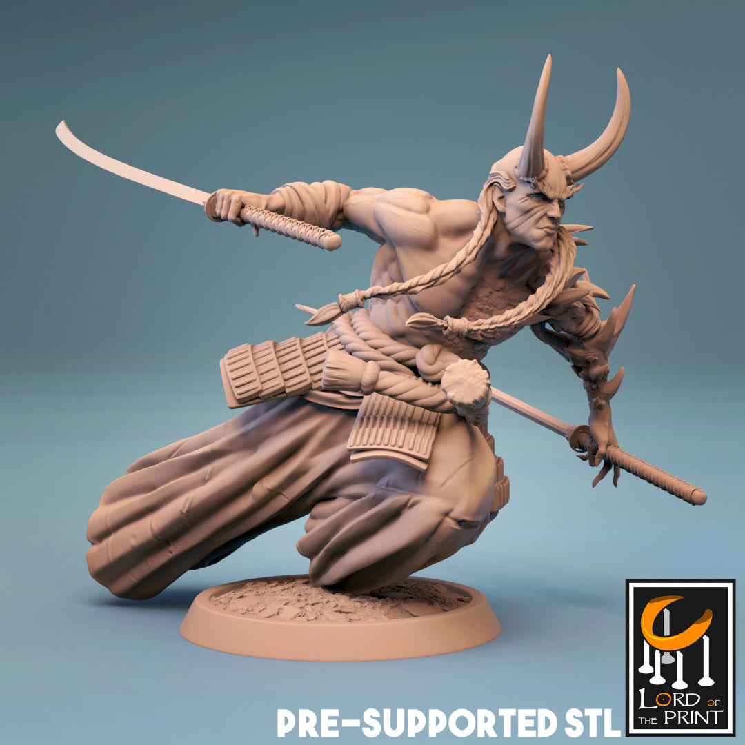 Samurai Demon – Tieflings Workshop